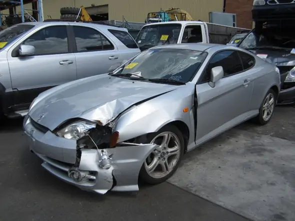 Hyundai Tiburon I 2.7i -M- Silver. Tiburon second hand car parts | New ...